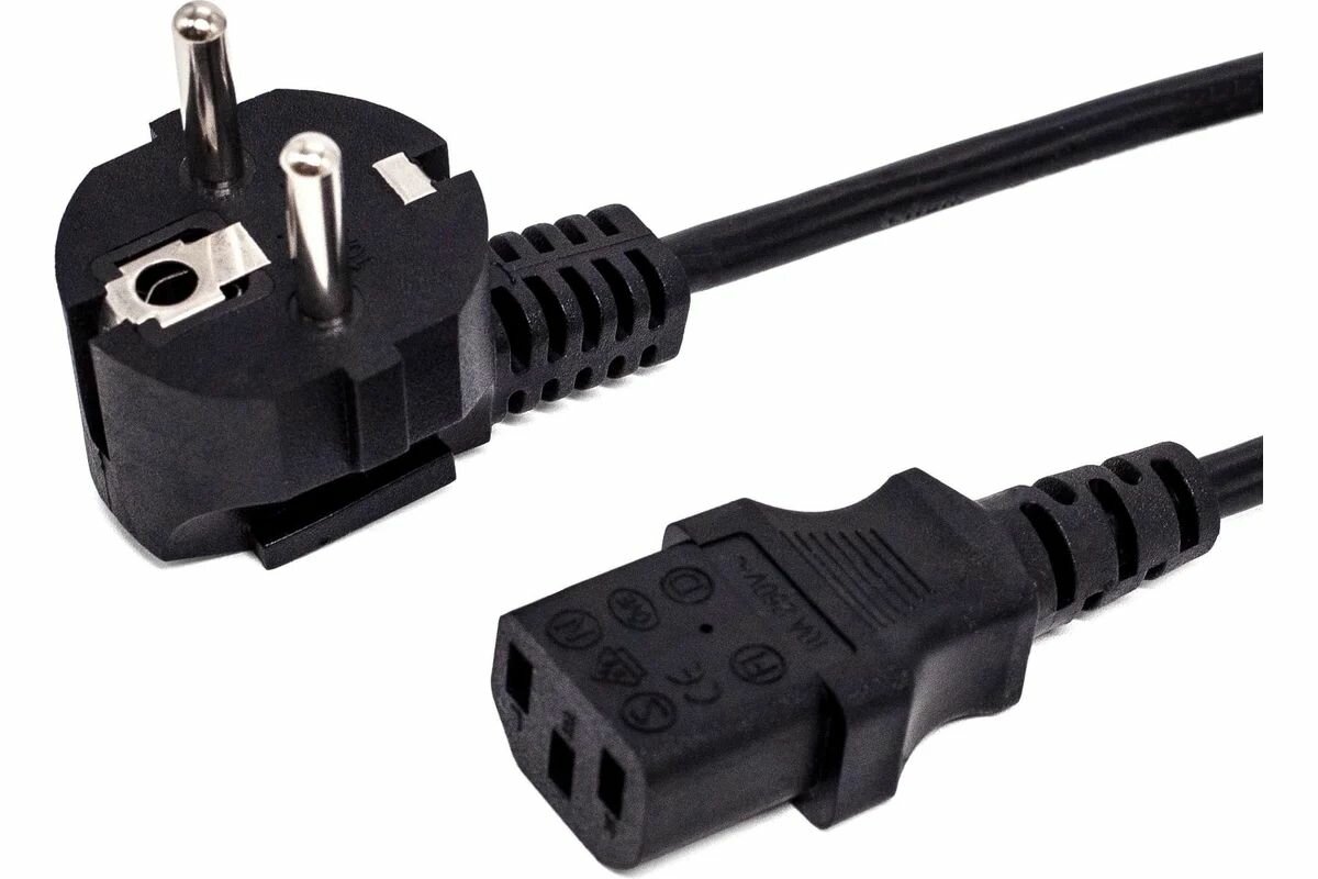 Кабель питания ПК Filum CEE 7/7-IEC320-C13 1.2м FL-PC10-EU-C13-1.2M