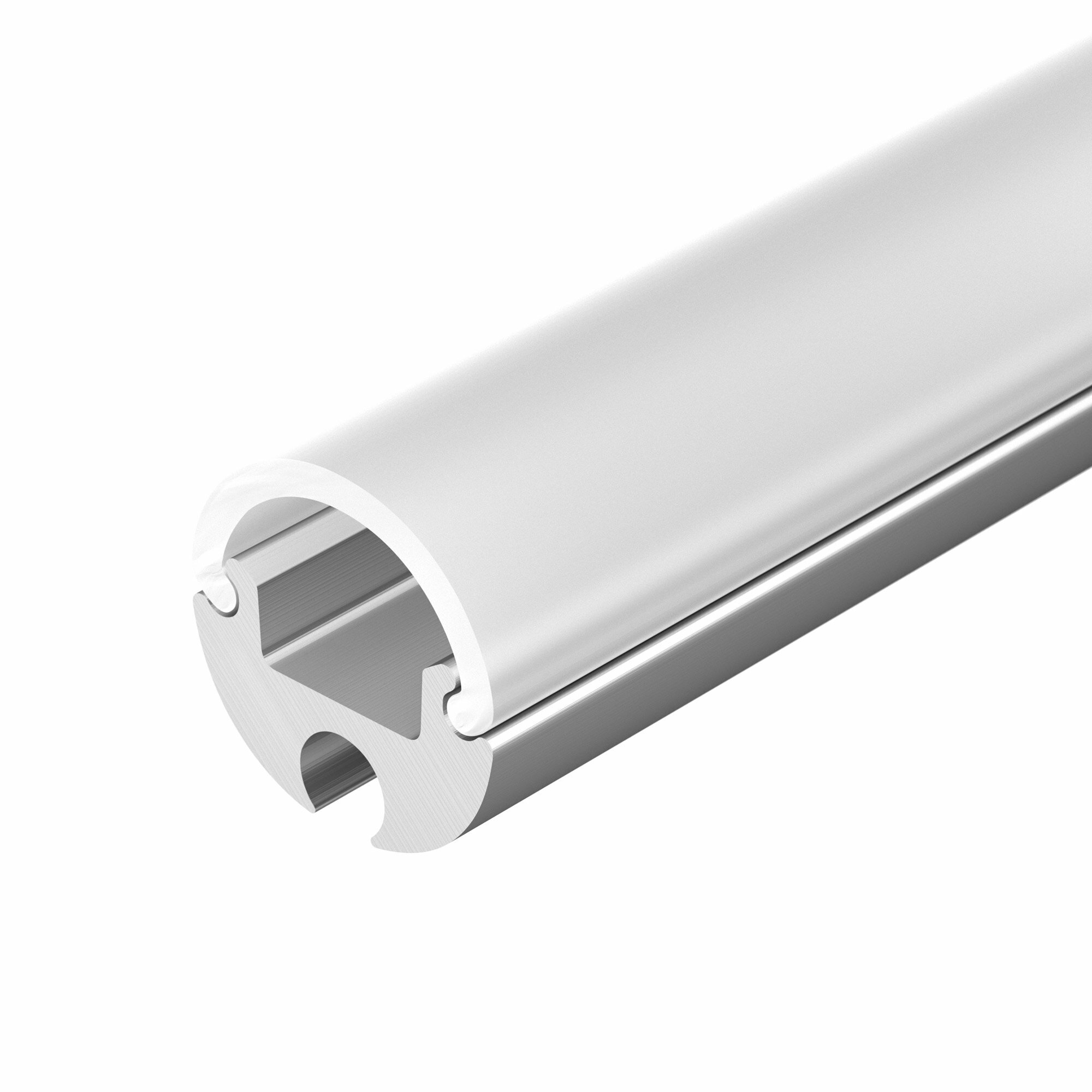 Профиль для светодиодной ленты Arlight Профиль ARH-ROUND-D8-2000 ANOD (Arlight, Алюминий), 2м