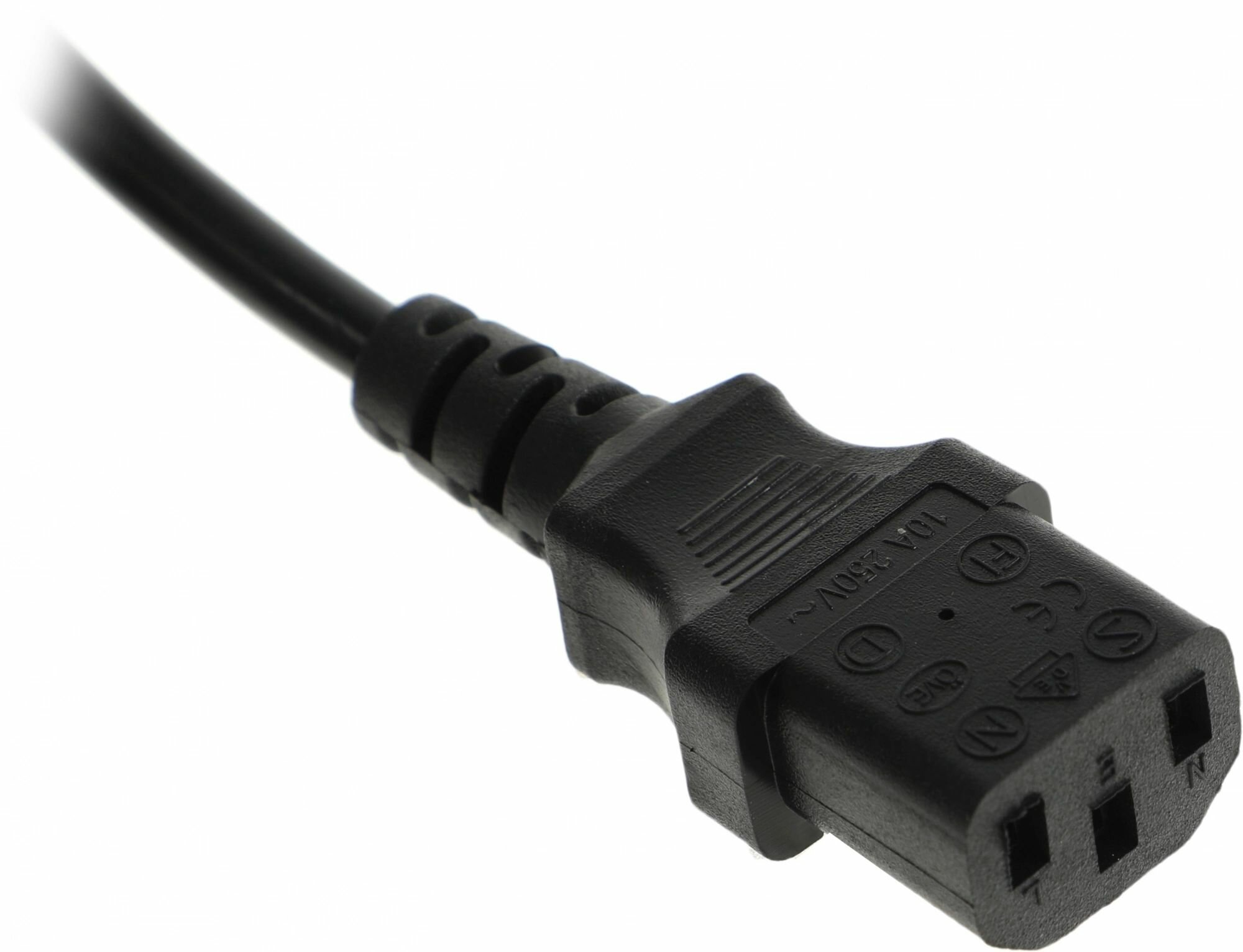 Кабель AdAC IEC C13 IEC 320 1.8м черный (2069763)
