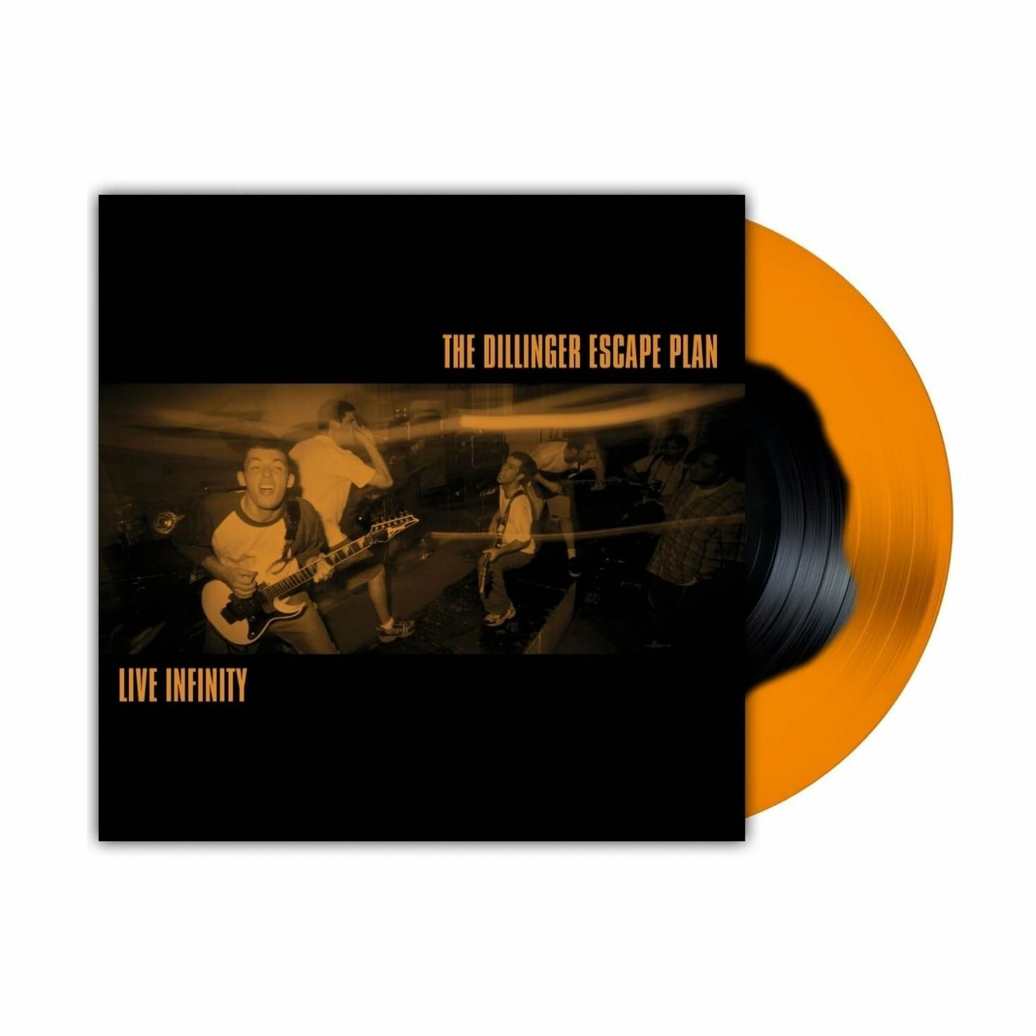 Виниловая пластинка Color In Color, The Dillinger Escape Plan - Live Infinity /> Vinyl, LP, Black Inside Orange Krush