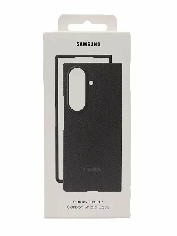 Карбоновый чехол Samsung Galaxy Z Fold7 Carbon Shield Case 1шт