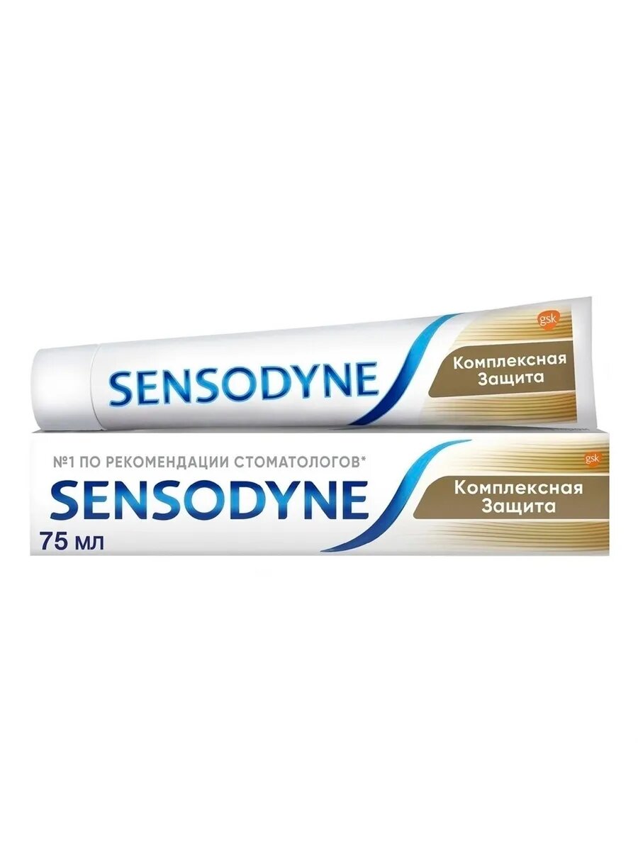 Зубная паста Sensodyne Комплексная защита с фтором Мята 75 м