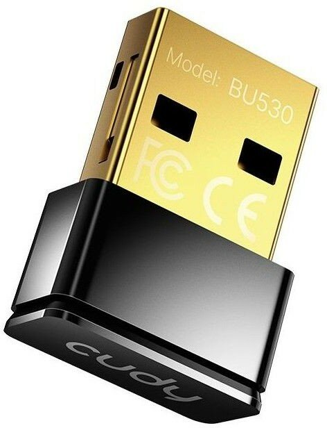 Адаптер Bluetooth, USB 2.0 Cudy, до 10м, черный BU530