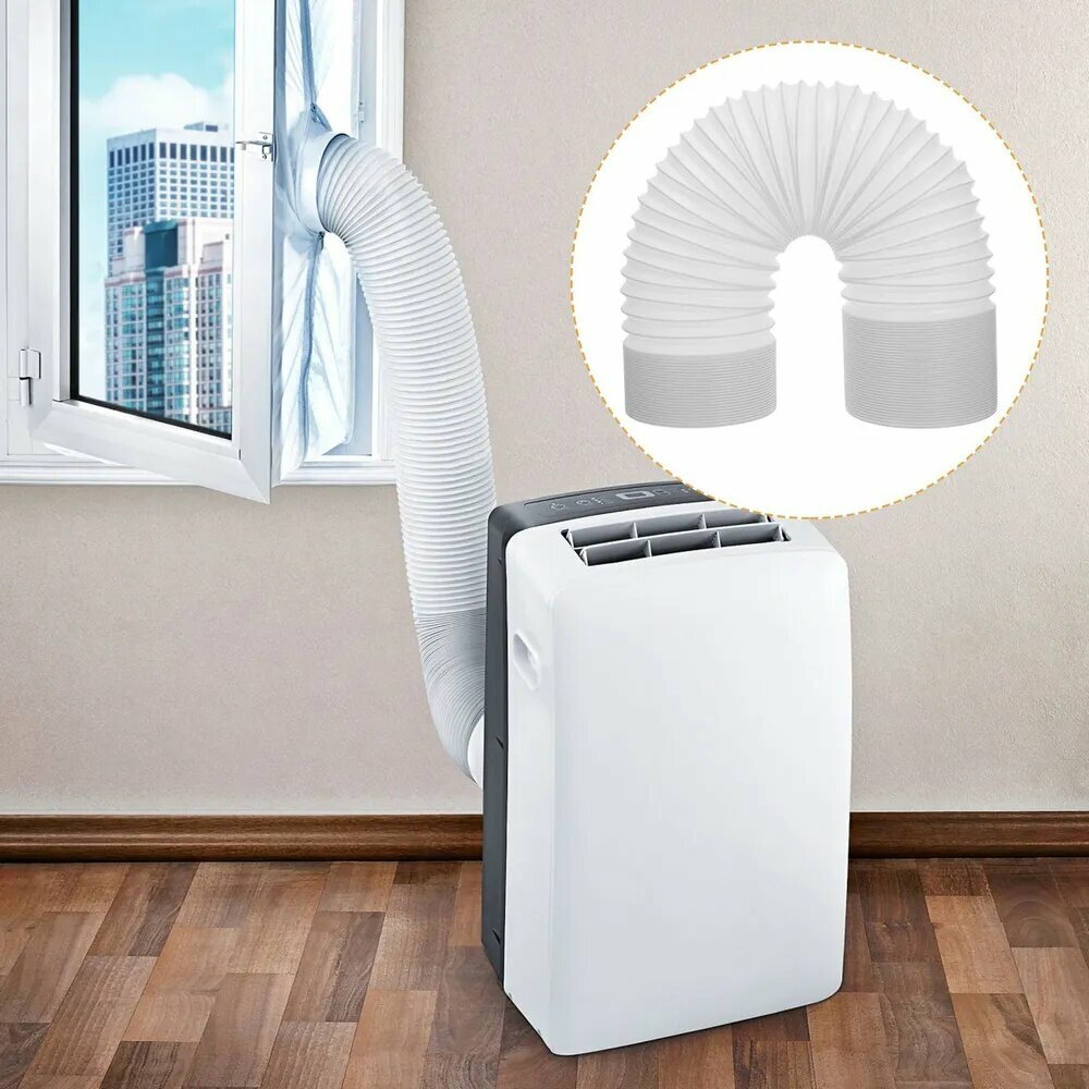 1 Pc Телескопический Вентиляционный Шланг Для Кондиционера 150.00X15.00X15.00Cm