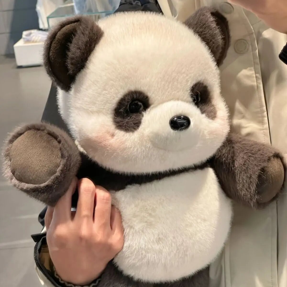 Плюшевый енот/пандо LKCOMO 60CM Black panda