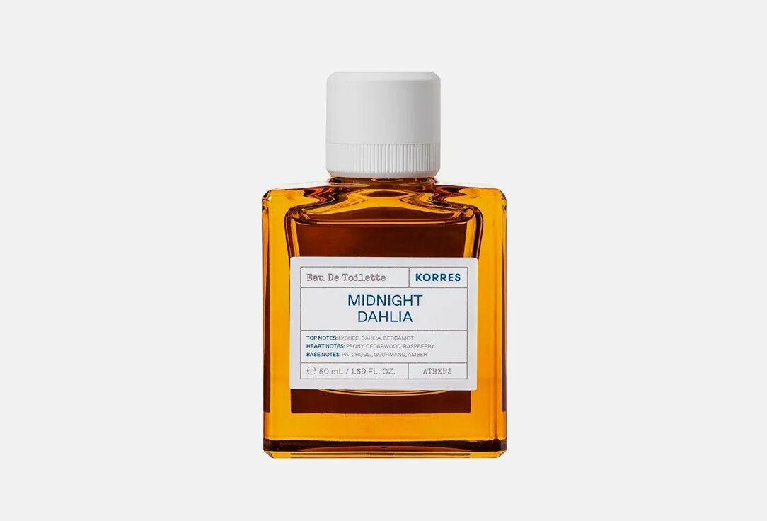 Korres Midnight Dalia Eau de Toilette Туалетная вода 50 мл