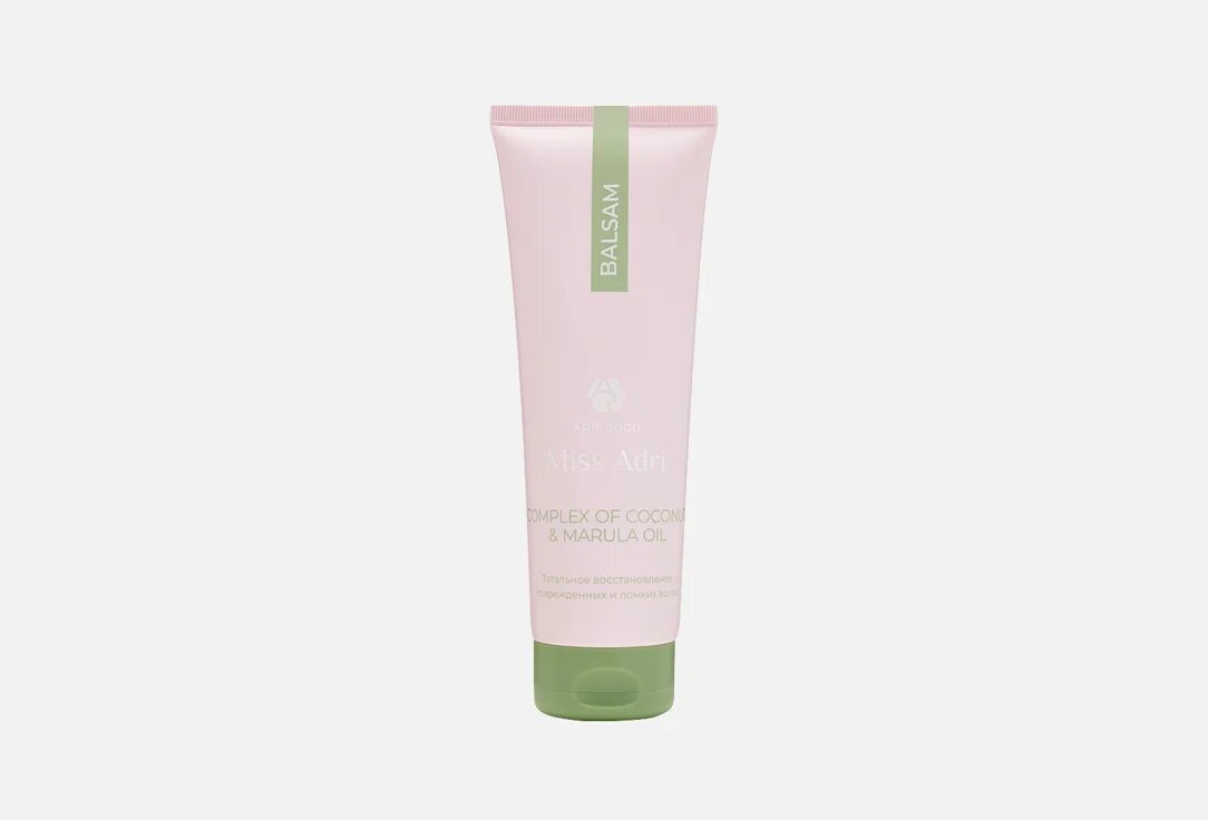 Adricoco Miss Adri Complex of coconut & marula oil Бальзам для волос восстанавливающий 250 мл