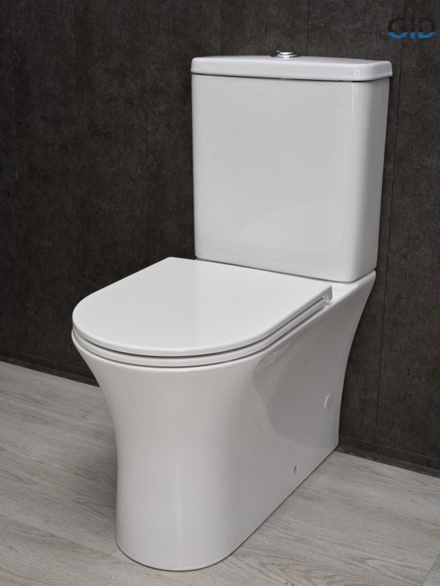 Унитаз напольный Gid Tn2126 62246Y белый 64.5x37.5x83, керамика, белый