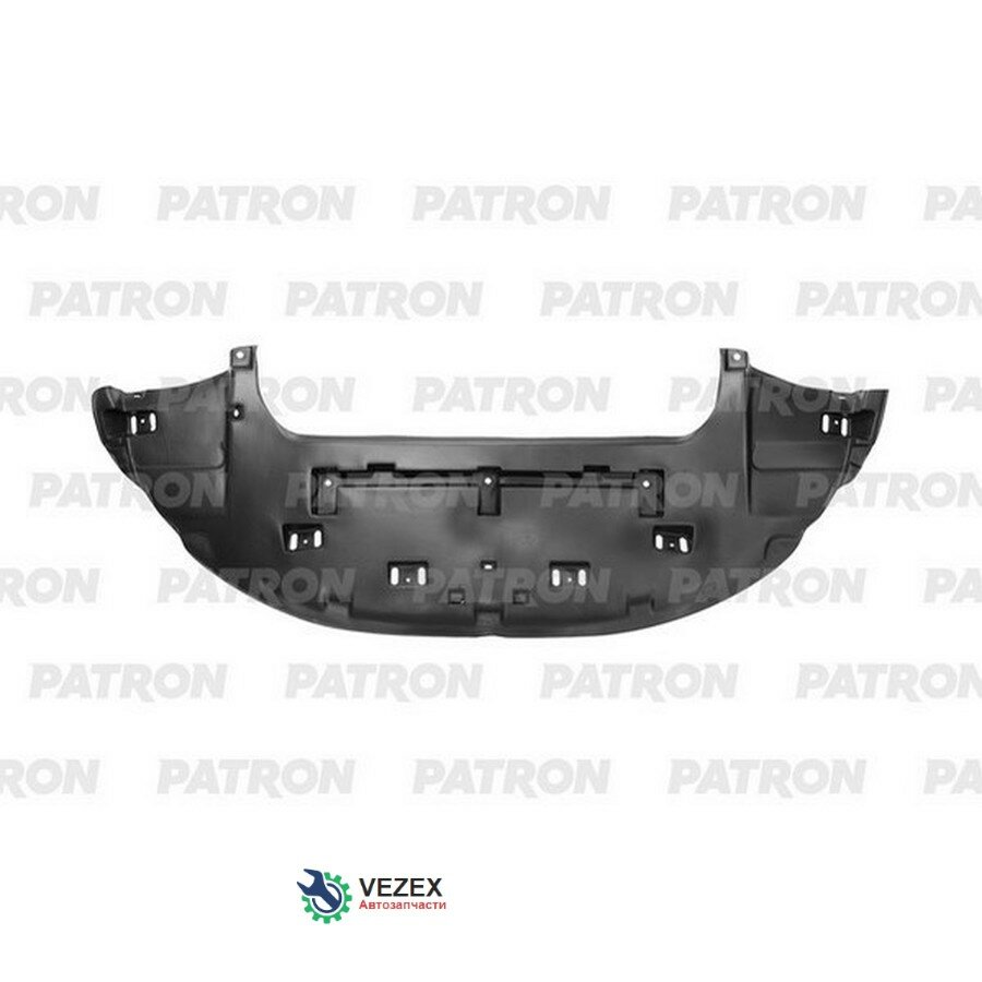 PATRON P72-0162 Защита двигателя Расположение под бамером CITROEN C4 2010-