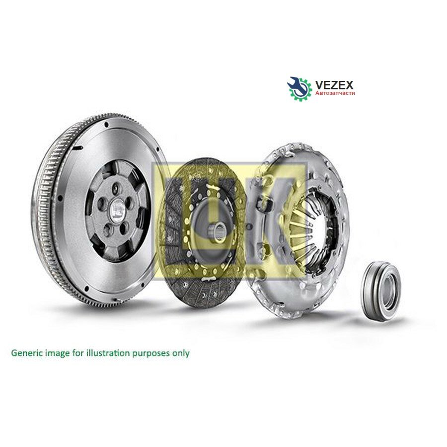 LUK 600014600 Комплект сцепления RepSet DMF