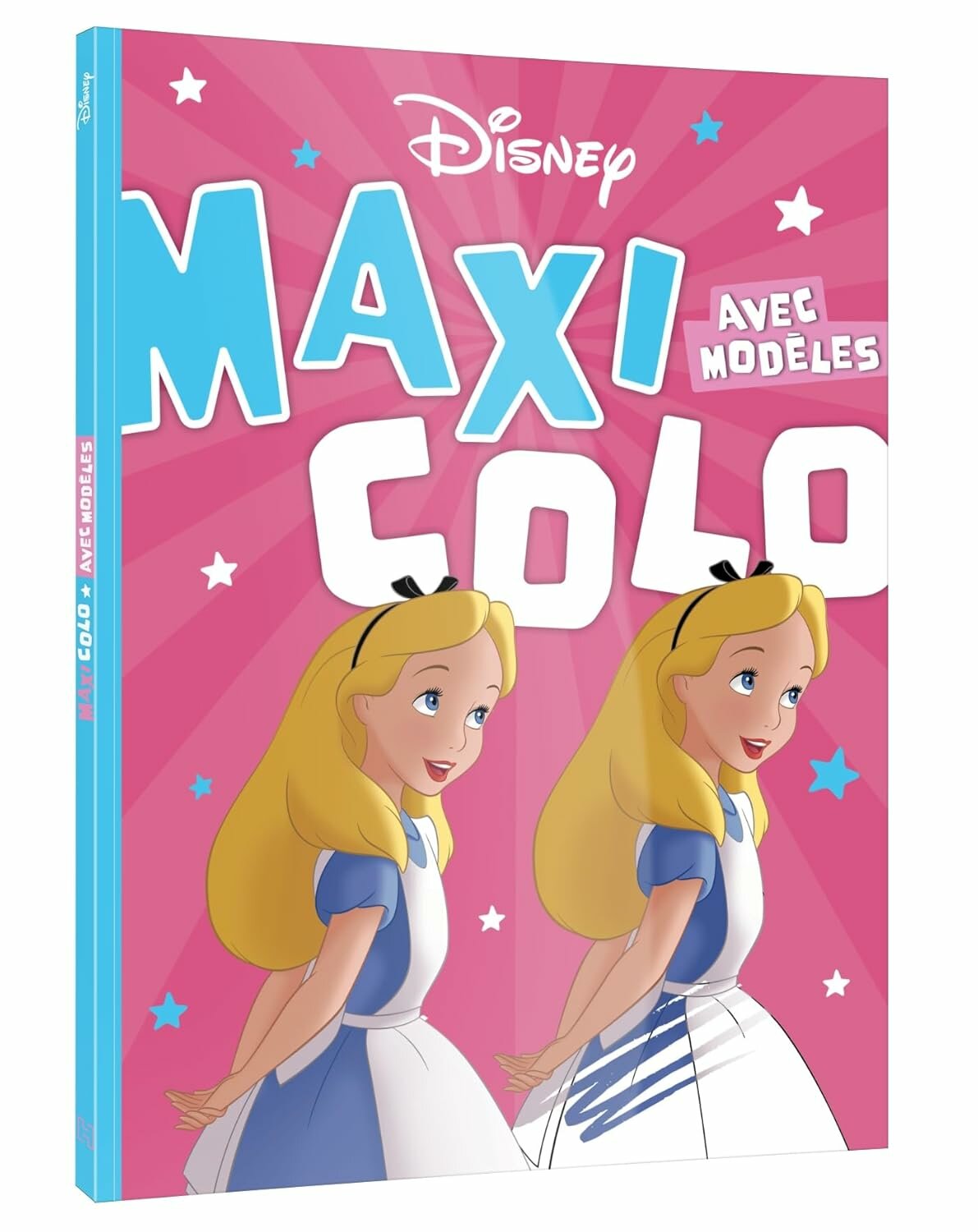 Раскраска Hachette - DISNEY Maxi Colo avec modeles, 80 стр. в мягкой обложке - 2017367826