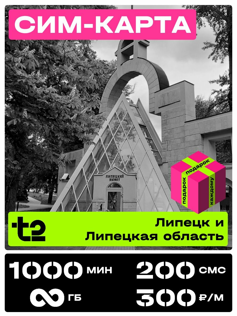 Сим карта теле 2 с безлимитным интернетом. t2 SIM-карта тариф Партнер М Липецкая область. 1000 минут за 300 рублей в месяц.