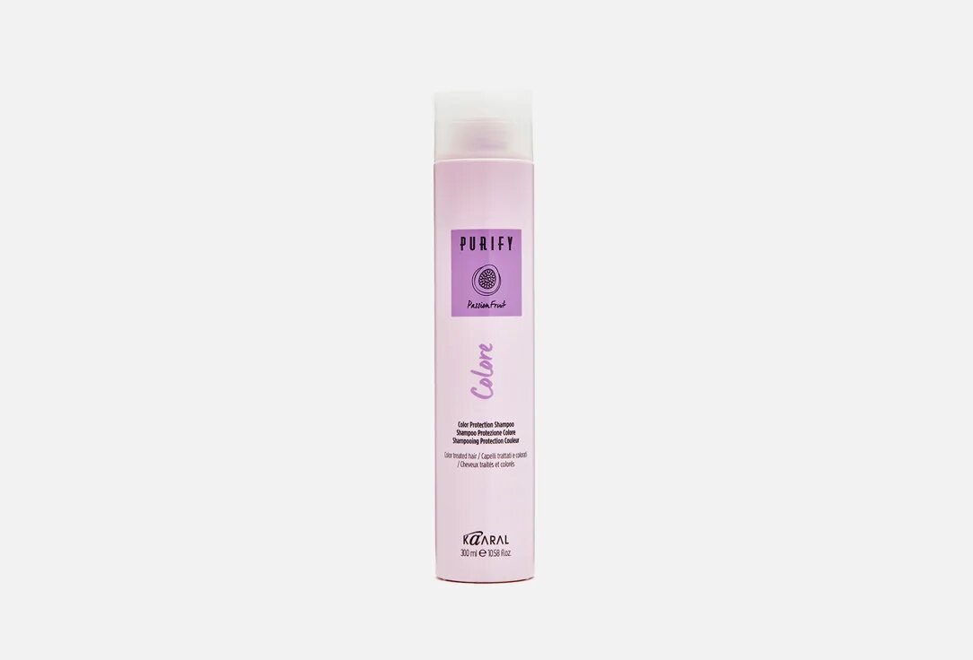 Kaaral Purify Colore Shampoo Шампунь для окрашенных волос на основе фруктовых кислот ежевики 300мл