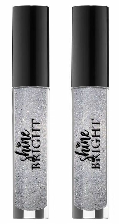 Belor Design Блеск для губ Shine bright, тон 002, 2 шт