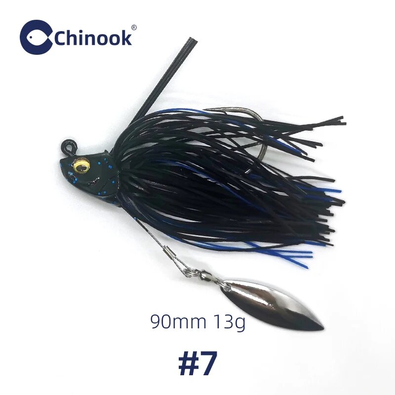 Джиг Chinook 13 г, цвет 7, темно-синий