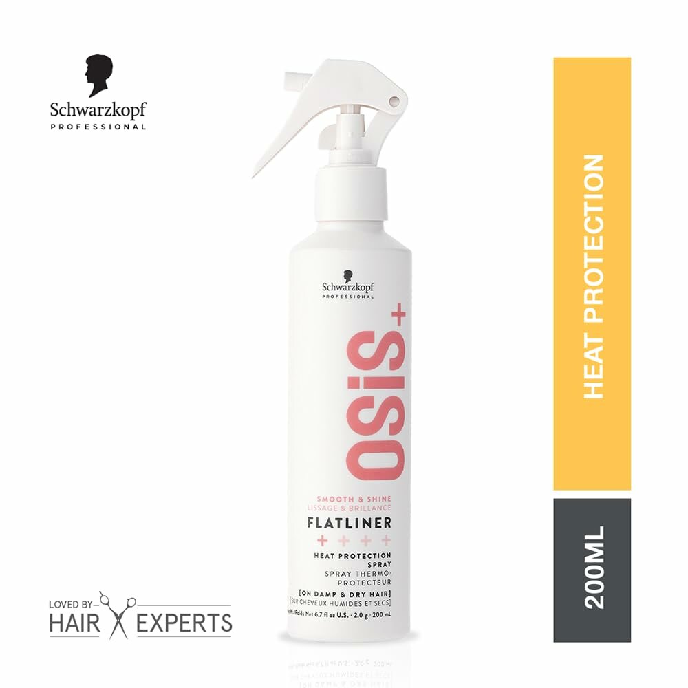 Schwarzkopf Osis+ Flatliner Термозащитный спрей для волос 200 мл