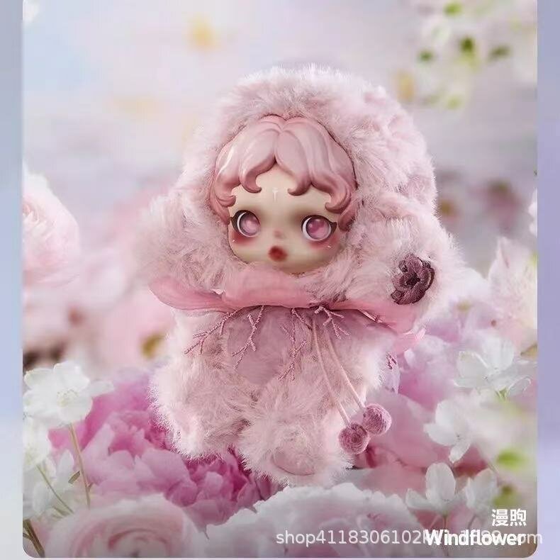 POMART SKULLPANDA Light Weave Garden Series 2 Слепая коробка SP Плюшевый кулон с виниловым лицом Подарок
