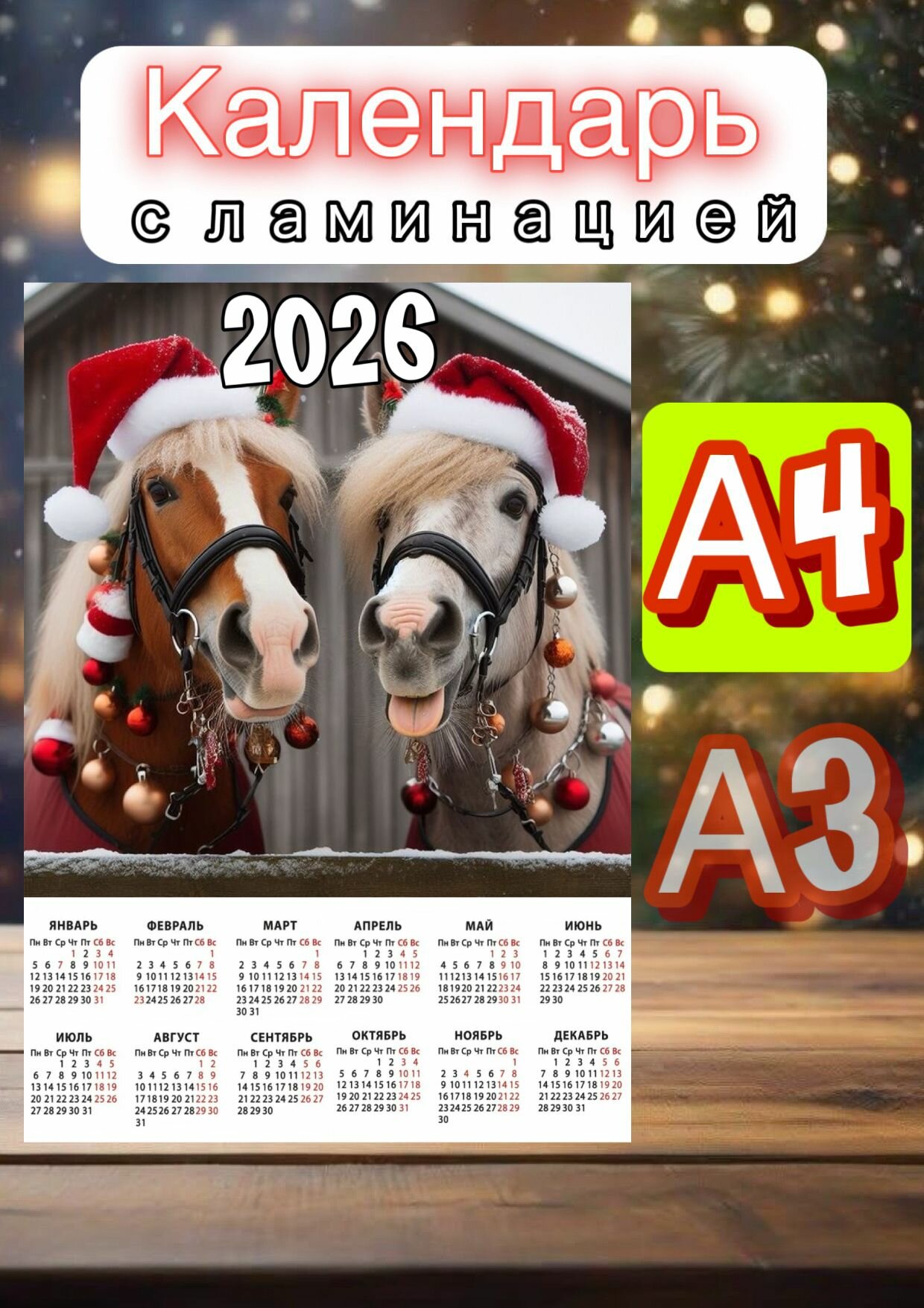Календарь А4