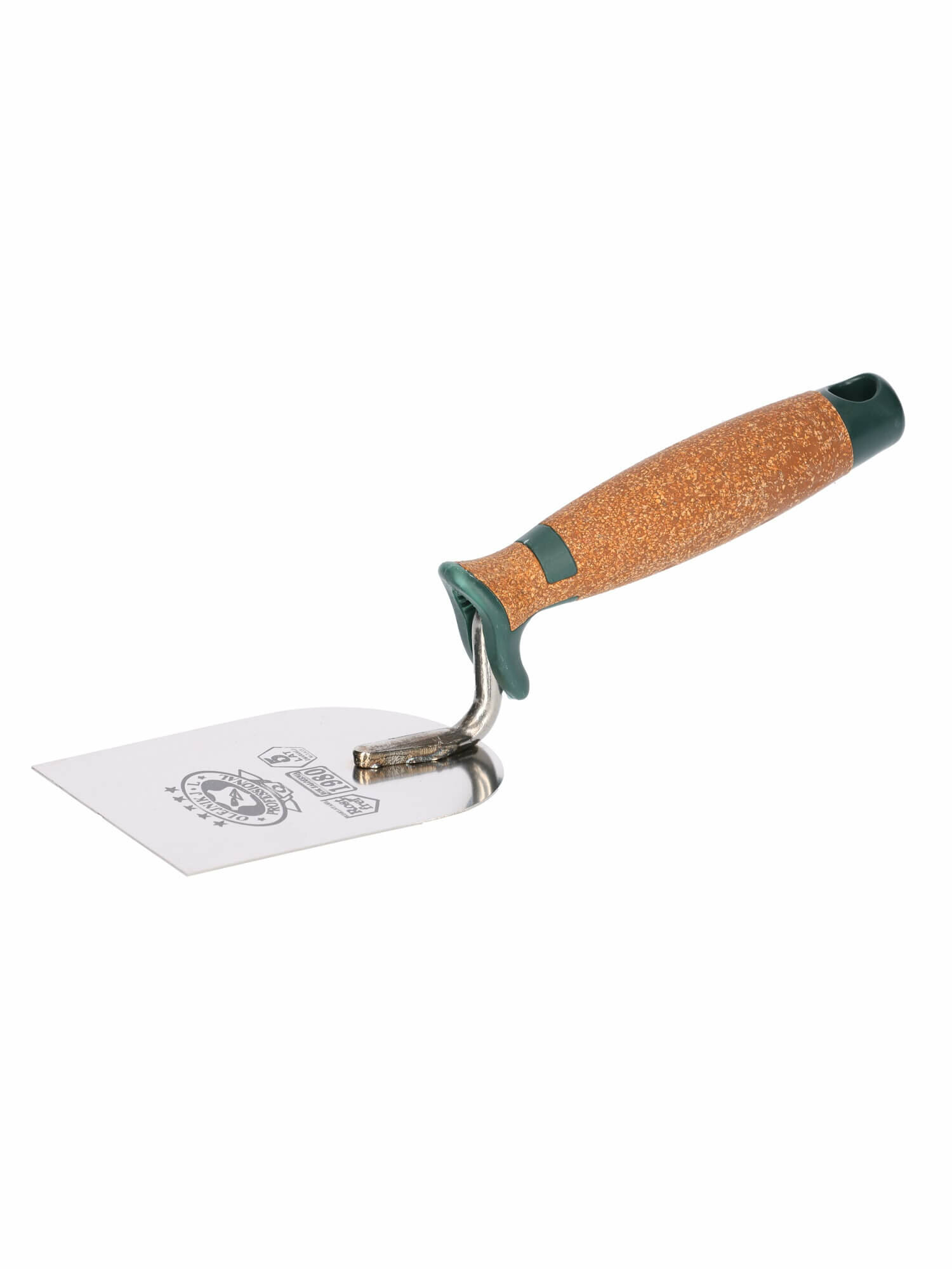 Кельма-лопатка из нержавеющей стали с ручкой пробка Olejnik Natural Cork 126100-K (0,8*100мм)