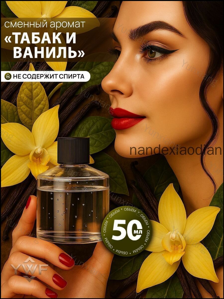 Ароматизатор автомобильный, Табак и Ваниль, 50 мл