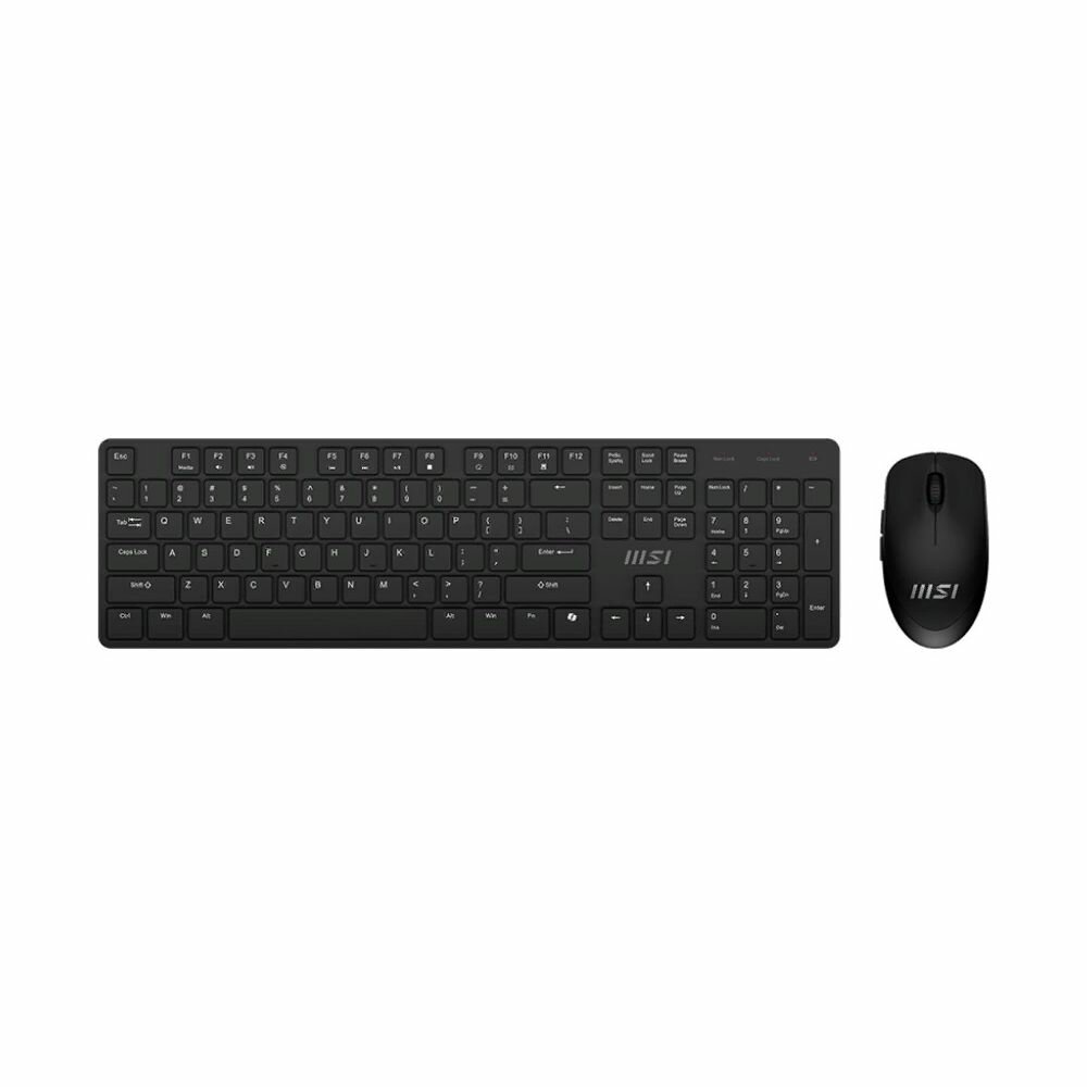 Комплект клавиатура и мышь MSI Комплект клавиатура и мышь MSI FORGE K200 W COMBO RU (S11-43RU304-Y92) уц-3-2