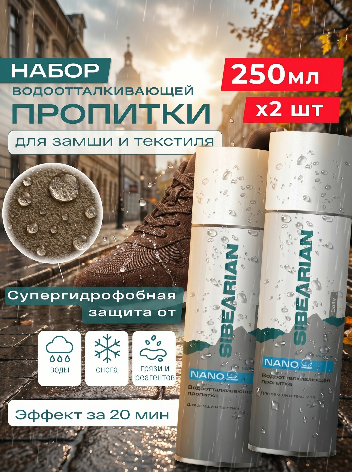 SIBEARIAN Пропитка водоотталкивающая