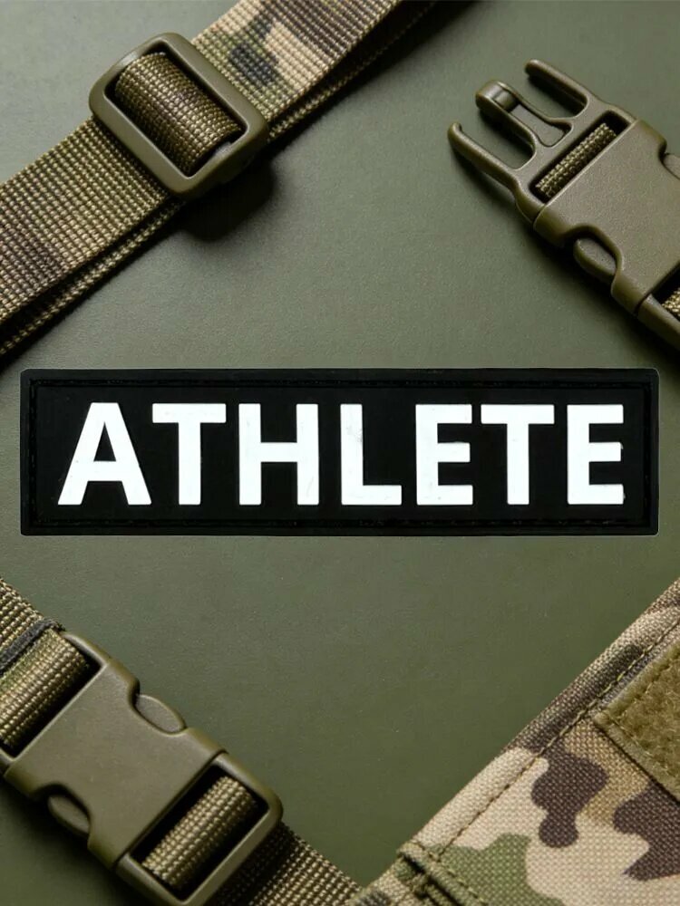 С застежкой-липучкой"ПВХ CROSSFIT фитнес", Русская тактическая нашивка, Нарукавная повязка для рюкзака