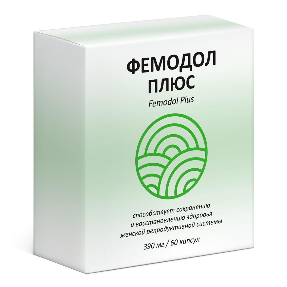 Фемодол Плюс эстрогены для женщин, 390 мг, 60 капсул,