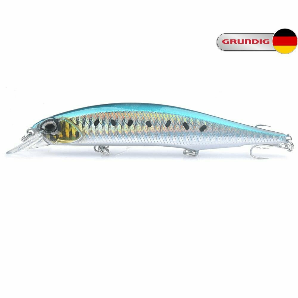 Grundig Воблер minnow 85мм/9,2гр для летней рыбалки