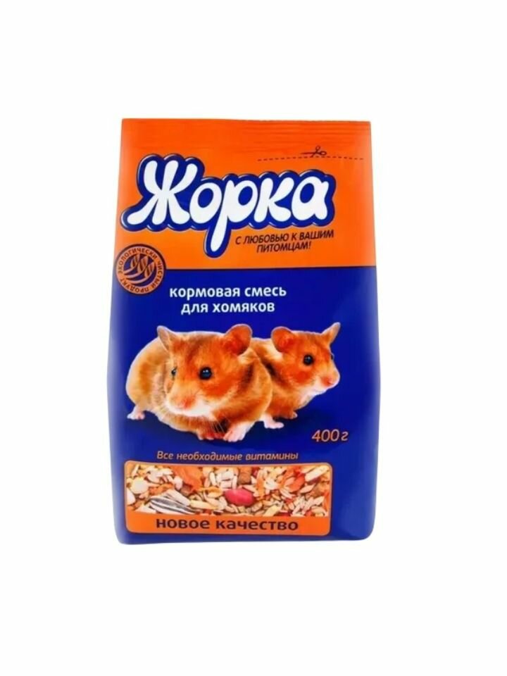 Жорка Сухой корм для хомяков, 400 гр.