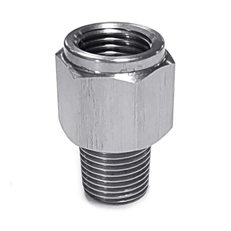 Переходник давления масла 1/8NPT на M10x1.0 из нержавейки для термодатчика