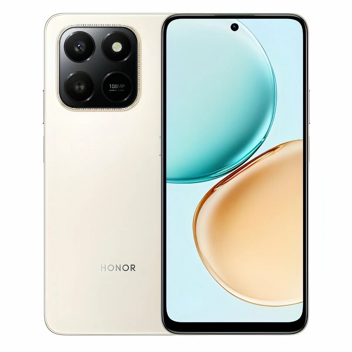 Смартфон Honor 400 Smart, 5G, 8/256Gb, Dual nano SIM, Desert Gold (Золотистый)
