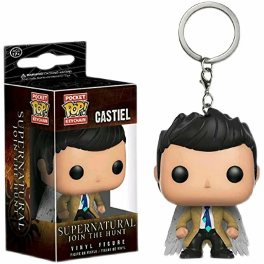 Supernatural Брелок-игрушка в виде фигурки Дина, Кастиэля и Сэма из сериала Сверхъестественное .