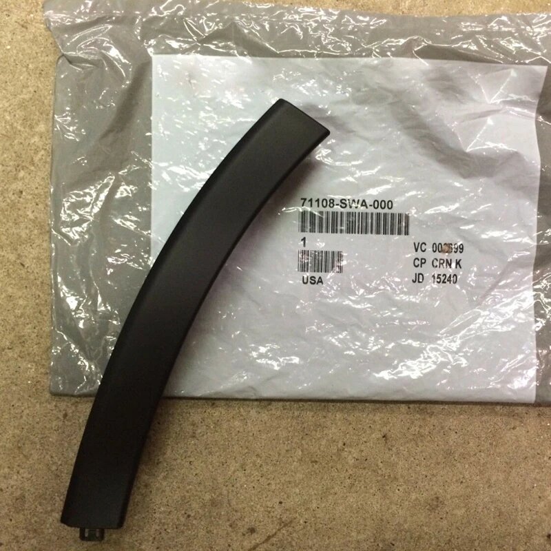 Накладки на передний бампер Honda CRV Left