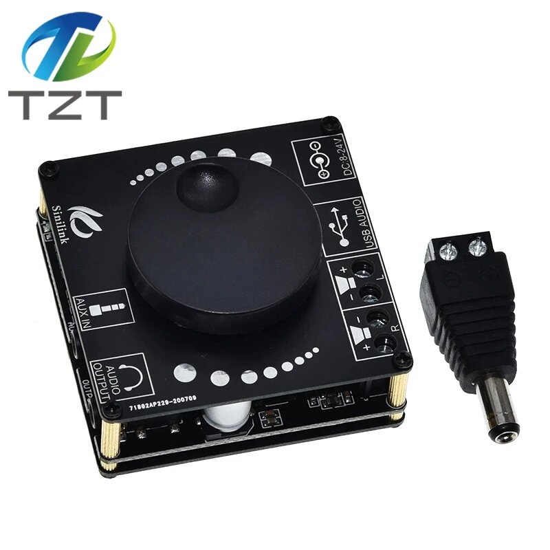 Мобильный цифровой усилитель TZT teng Bluetooth 5.0