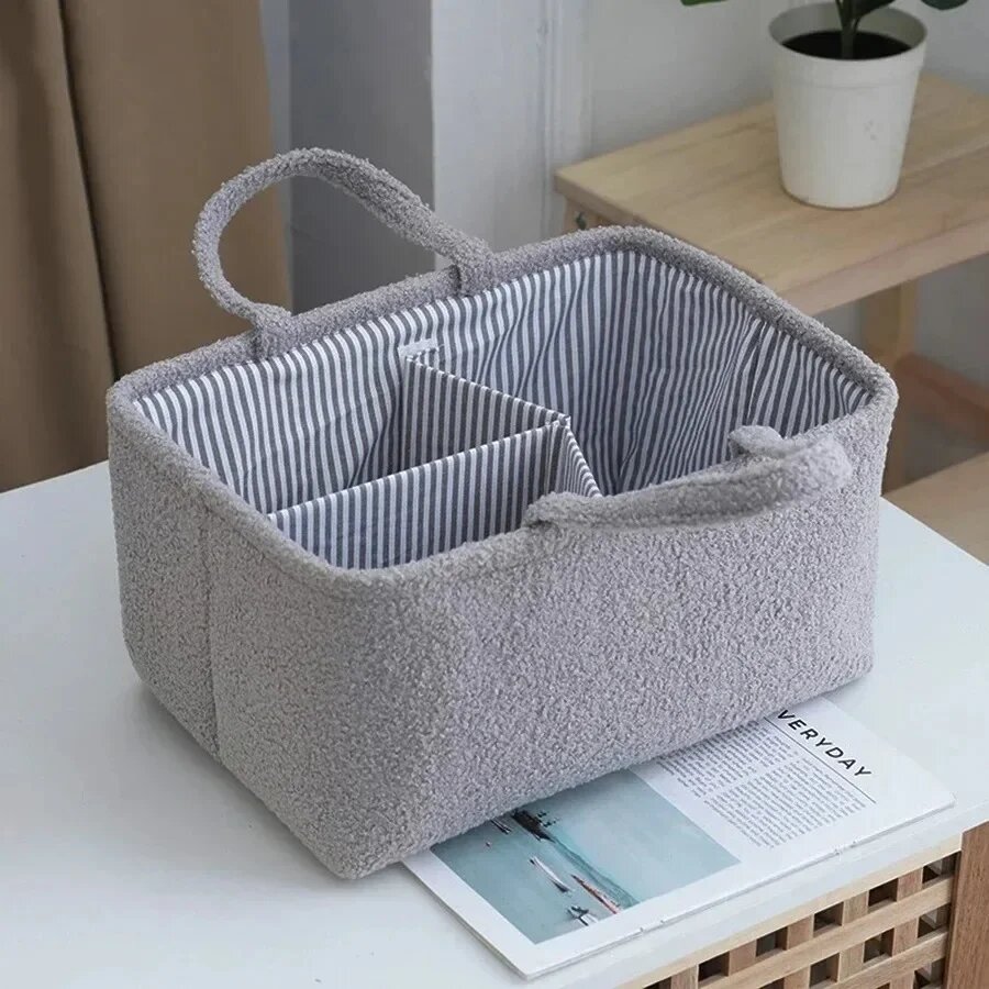Корзина-органайзер для хранения детских вещей Серый, grey G4874A