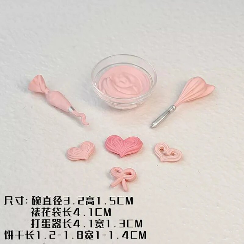 Набор аксессуаров для кукол Snoedoll 1/12 Розовый, pink