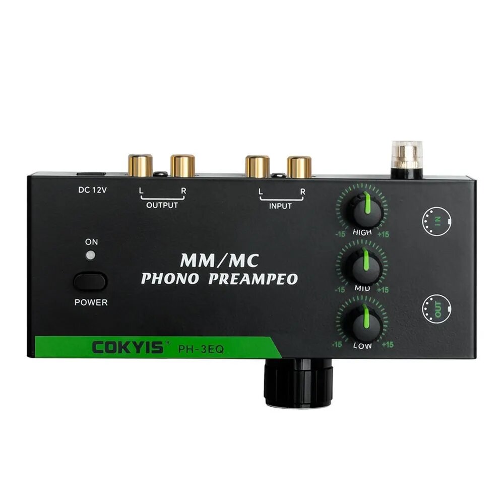 Усилитель Проигрывателя Пластинок Для Картриджей MM/, EU PLUG