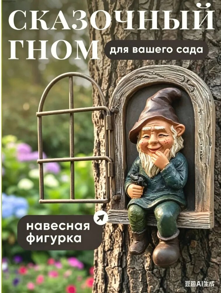 Фигурка садовая