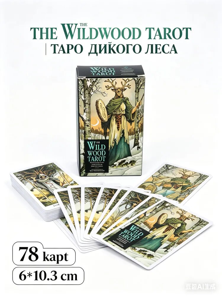 The Wildwood Tarot. Таро Дикого леса (78 карт карт 6*10.3cm