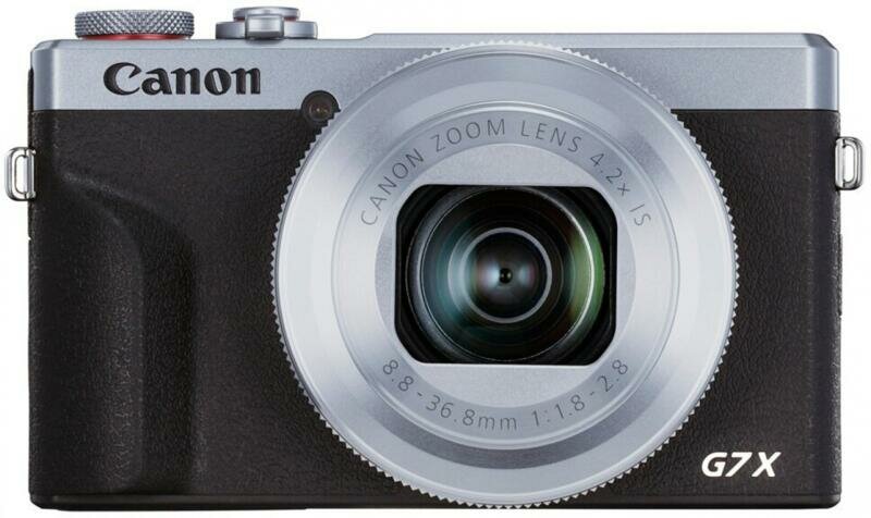 Фотоаппарат Canon PowerShot G7X Mark III (3), Silver (Черный, серебристый)