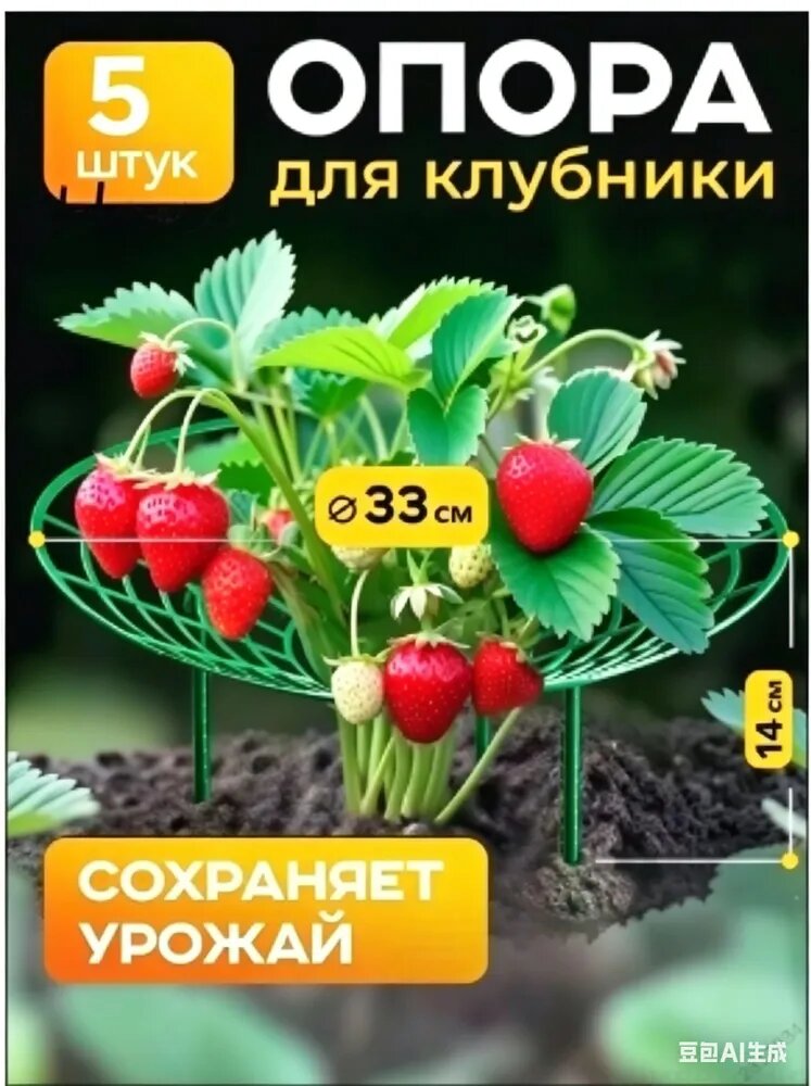 Опора для растений,30см,5шт