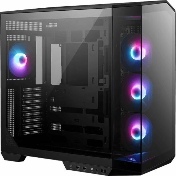 Корпус MSI MAG Pano 100R PZ Black Middle Tower ATX с вентиляторами