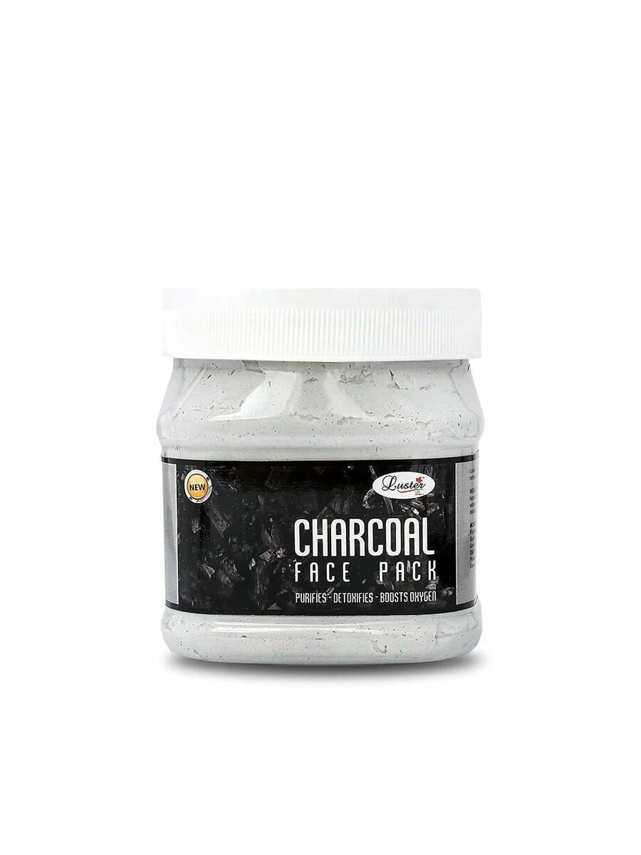LUSTER Charcoal Face Pack Очищающая маска для лица с древесным углём