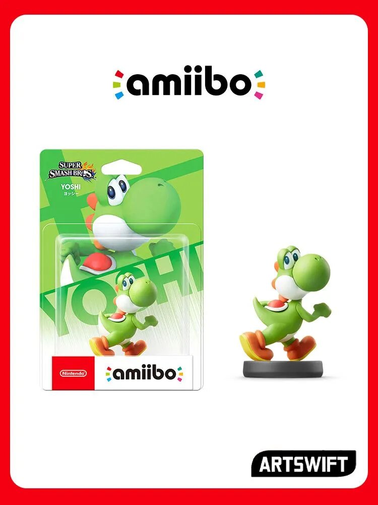 Nintendo amiibo Фигурка Йоши / Yoshi (Super Smash Bros. Collection) Asian Version ARTSWIFT
