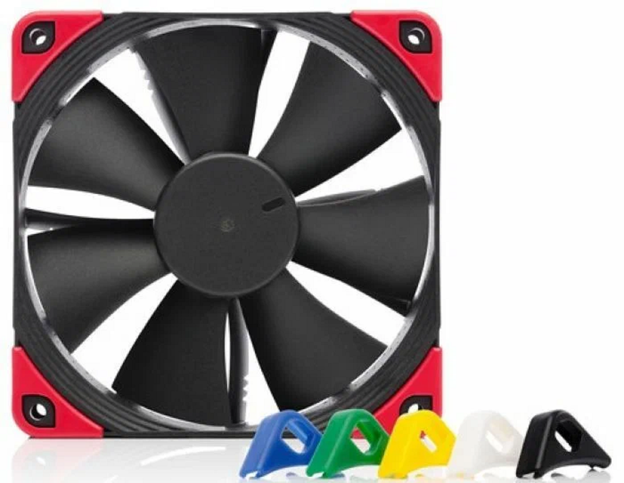 Вентилятор Noctua NF-F12, PWM, Chromax, Black, Swap, диаметр 120 мм