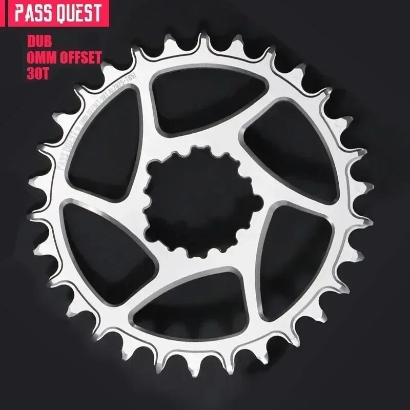 PASS QUEST Звездочка для SRAM eagle XX1 X01 XO 30T 32 36 36T 38 42T Silver 30T ROUND
