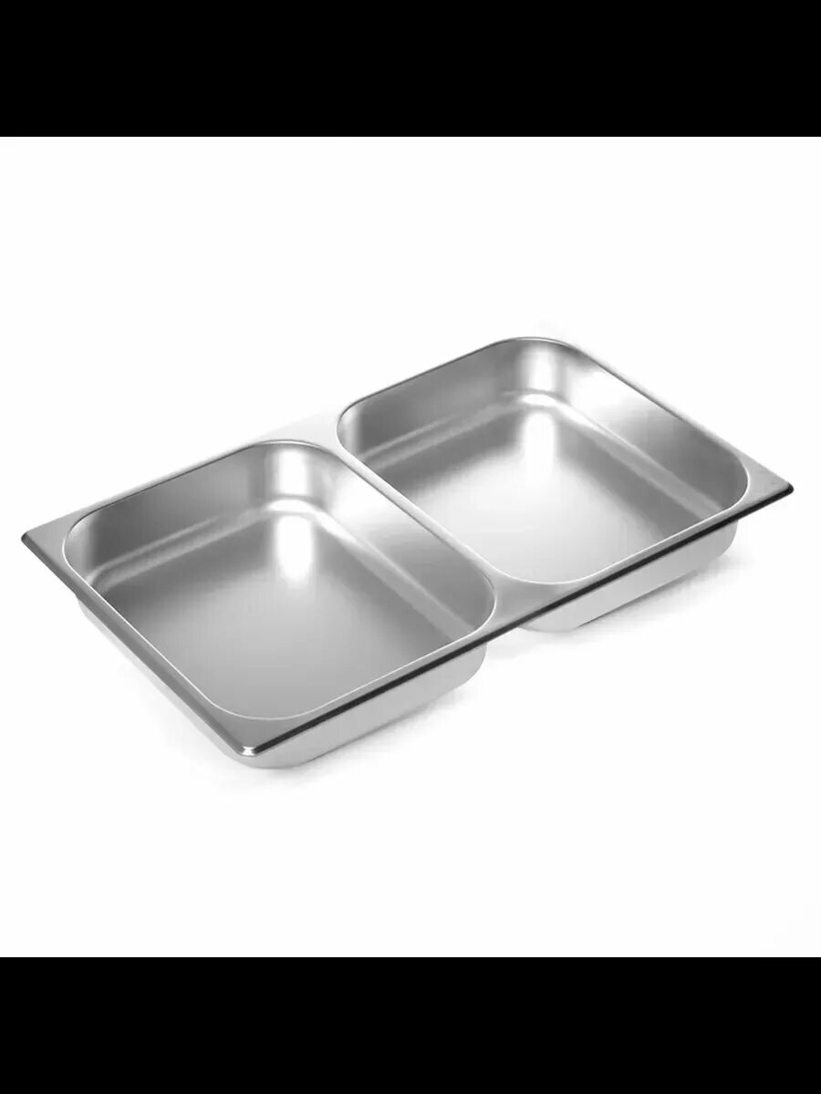 Гастроемкость двухсекционная 1/1х2,5' 530х325х65