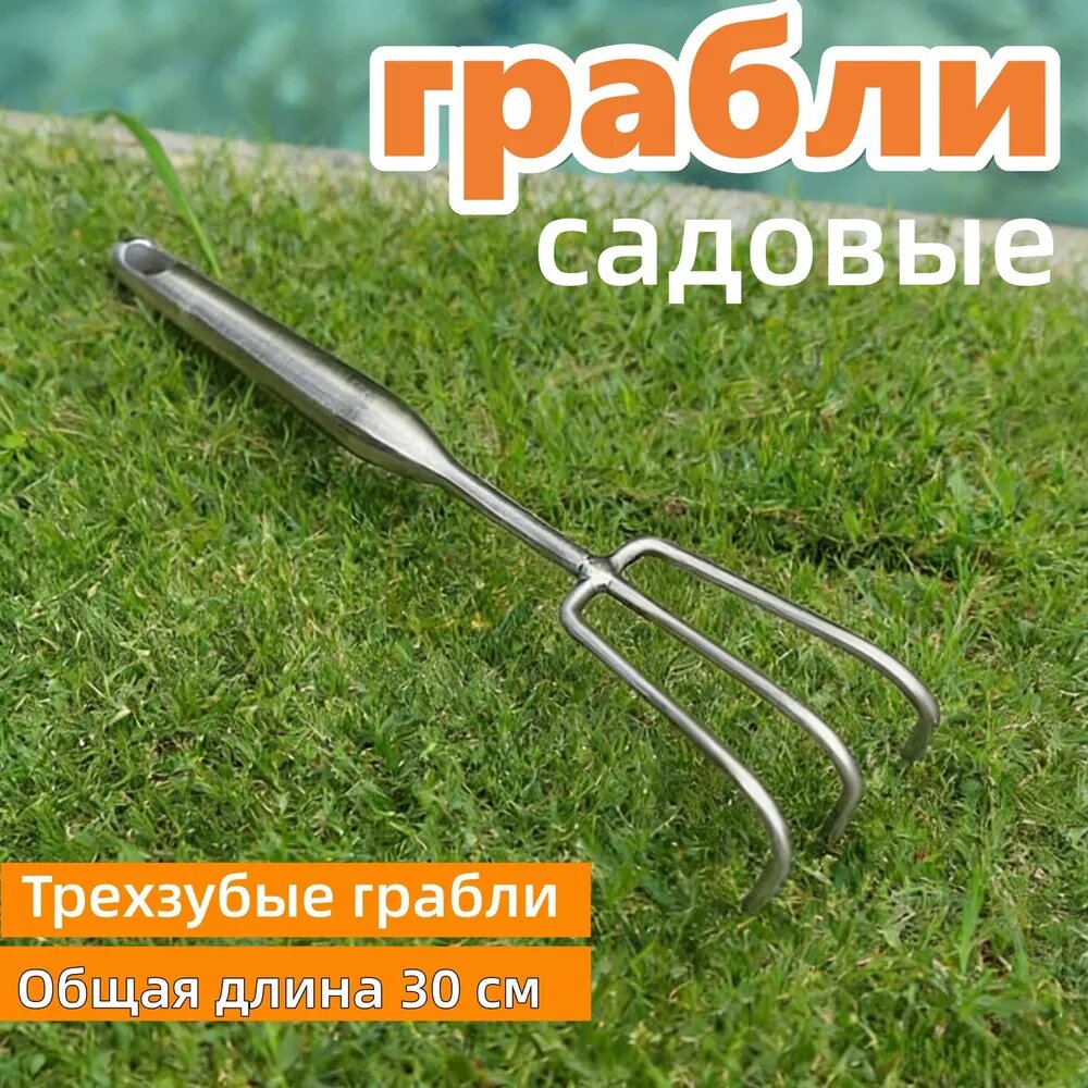 Грабли , Веерные, Сталь, 6.5 см