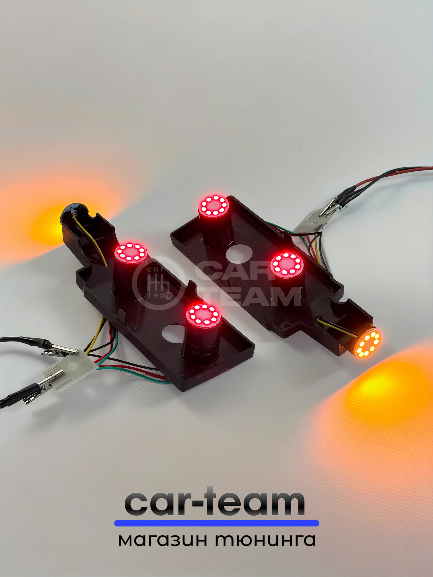 Светодиодные платы задних фонарей 2115 LED комплект 2шт. (левая, правая)